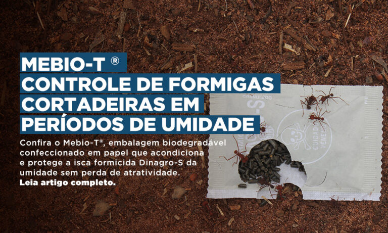 Controle de formigas cortadeiras com isca formicida Dinagro-S – Dinagro